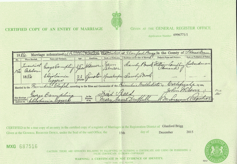 Where are we all Now: Ancestry of Winifred Campling of Grimsby