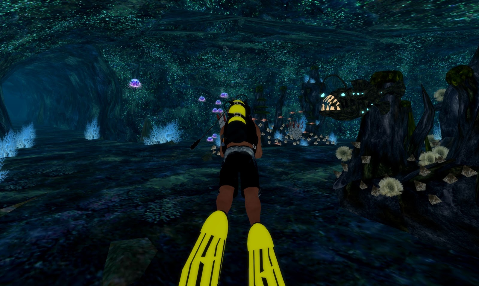 Echt Virtuell: Tauchen in Second Life