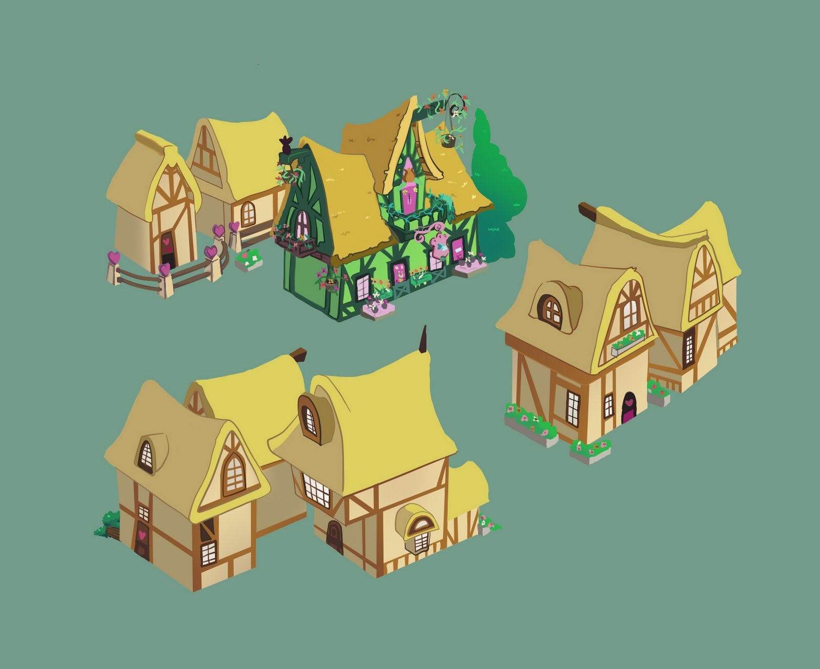 Equestria Daily - MLP Stuff!: 2D Pony MMO Concept Art Compilation #3