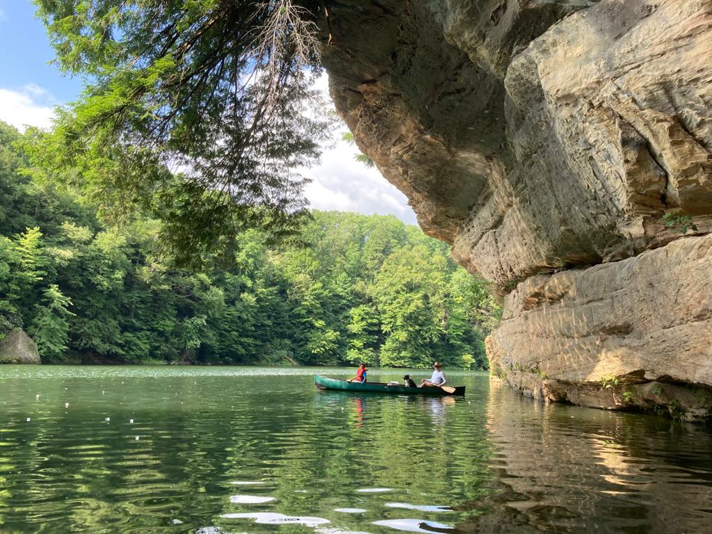 Me and You and a River Too!: Canoeing on Grayson Lake? Really? Yes ...