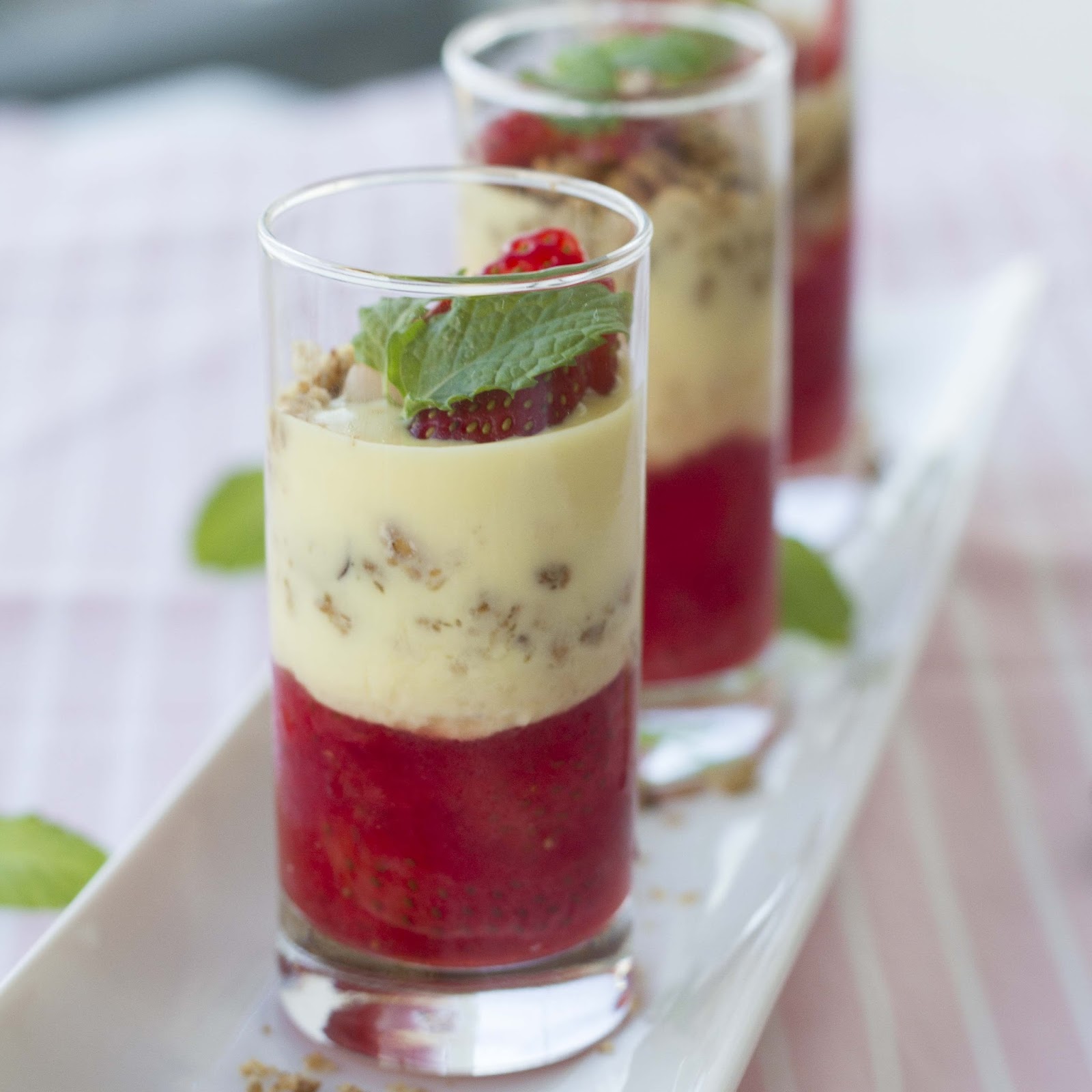 Chef Espoleta Malagueta: Mini Verrine de Morango
