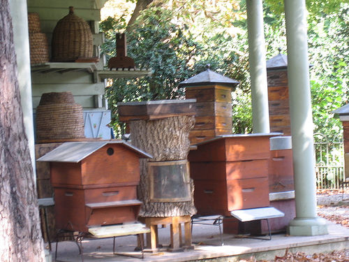 Windmill Farm: Beehives, Bee Skeps in Gardens and Home Decorating