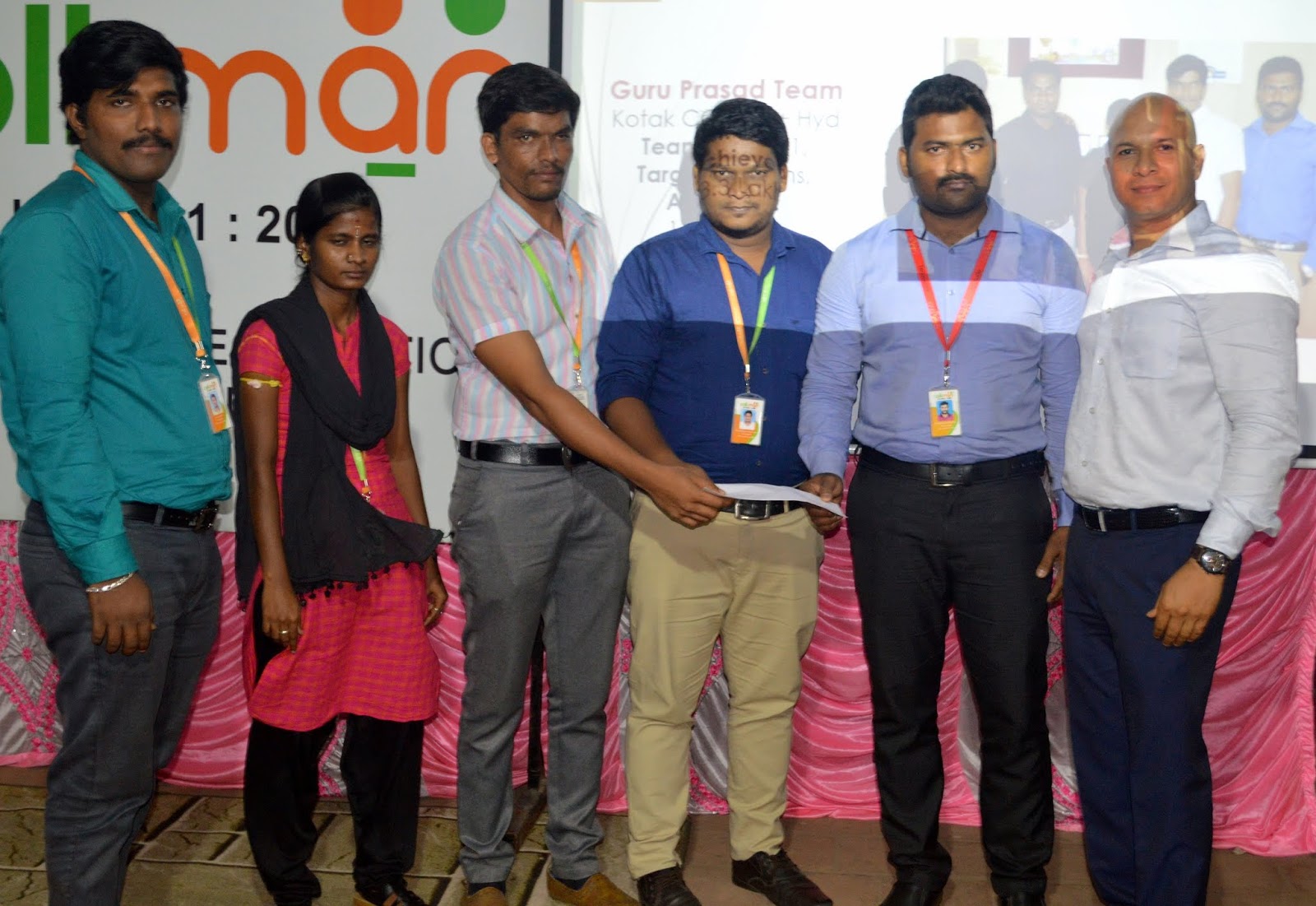 COLLMAN SERVICES REWARDS & RECOGNITION AWARDS - OCTOBER 2018