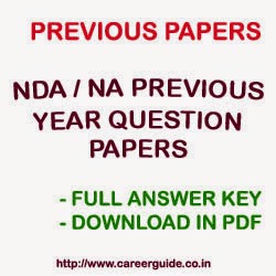 NDA Papers | Download Previous Year Question Papers of UPSC NDA NA ...
