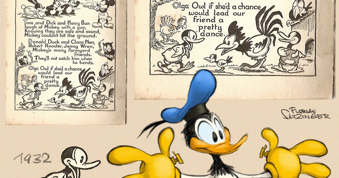 The Paperwalker Journal - by Florian Satzinger: 1932 Donald Duck, re ...