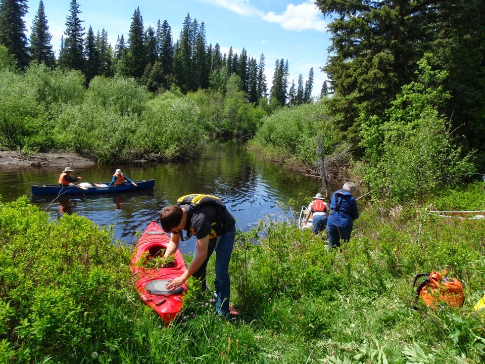 Life in a little log cabin: Canoeing Tsilcho Creek & Pinchi Lake