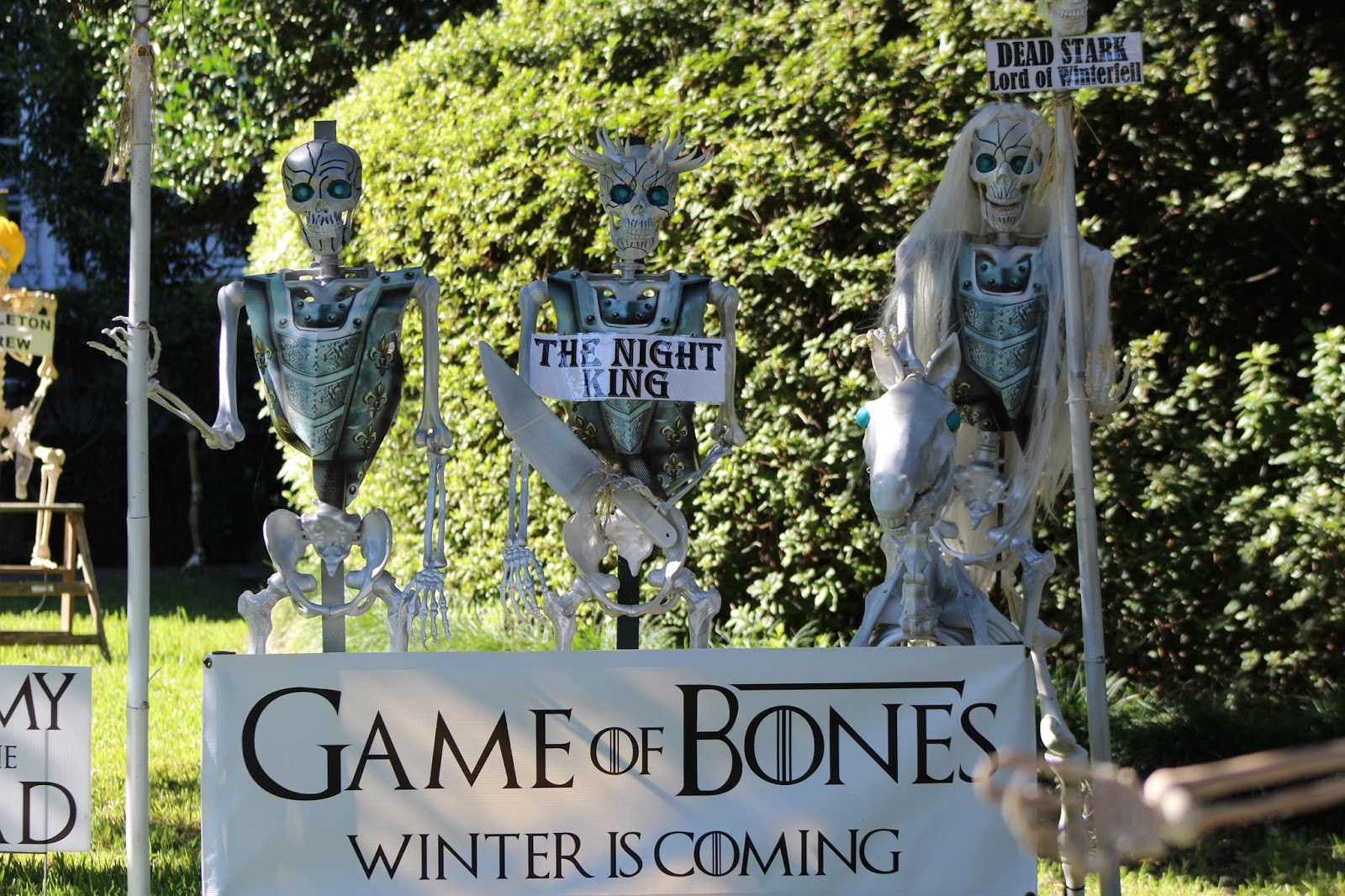 The Skeleton House: Halloween 2017 | A Very Sweet Blog