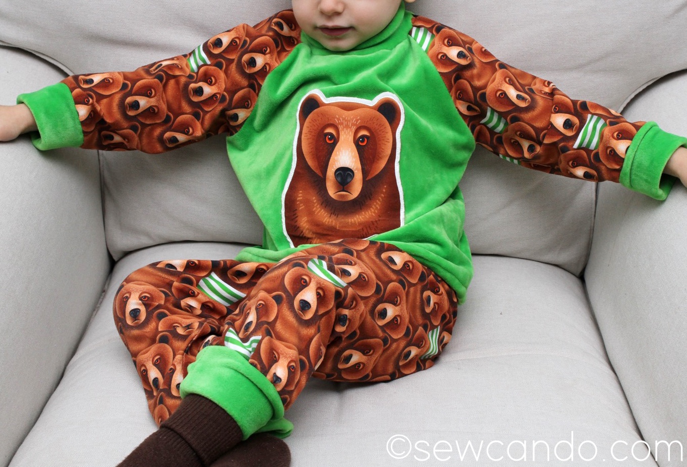 Sew Can Do: Sewing with Fabric Rapports + No-Iron Applique Technique