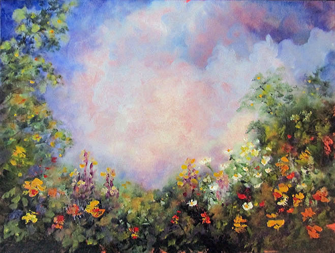 Marina Petro ~ Adventures In Daily Painting: ENCHANTED GARDEN ... Marina Petro ~ Adventures In Daily Painting: ENCHANTED GARDEN ...