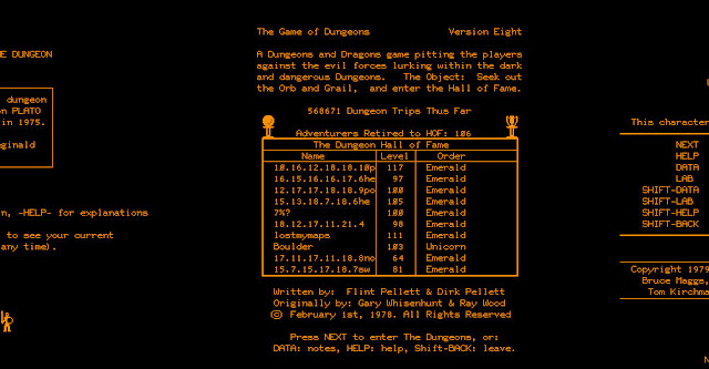 O sistema PLATO e a origem secreta dos RPGs - GameBlast