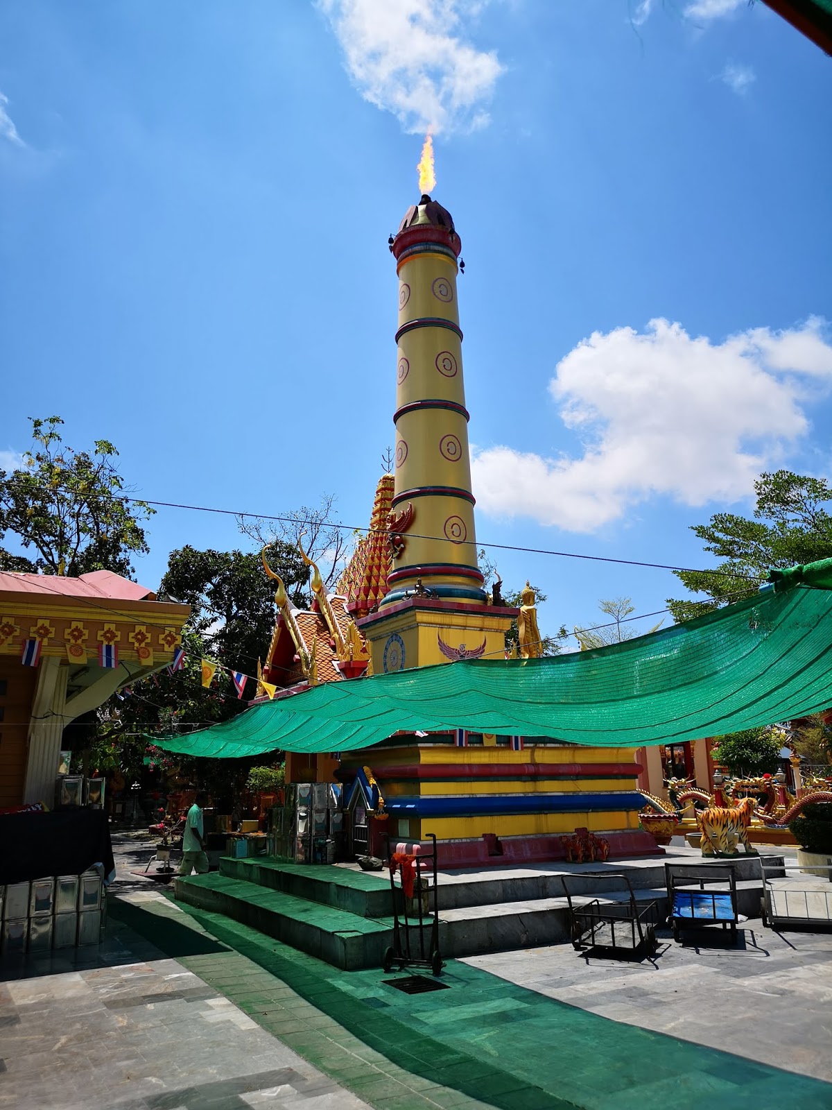 Temples In Thailand: Bangkok - Wat Arsom Bang Mot or Wat Opasi - LP Opasi