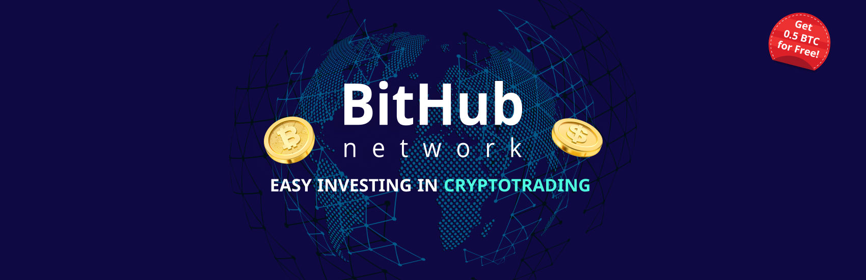 BITHUB.NETWORKS | 2,3% diariamente por 15 dias