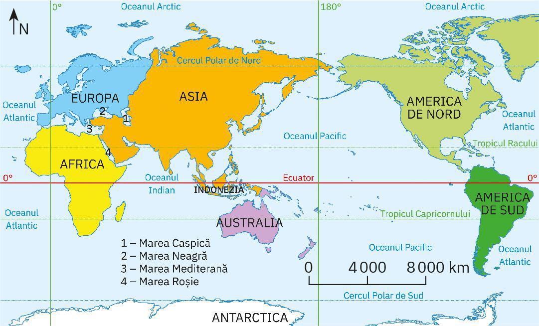 lectii de geografie: clasa a VII a