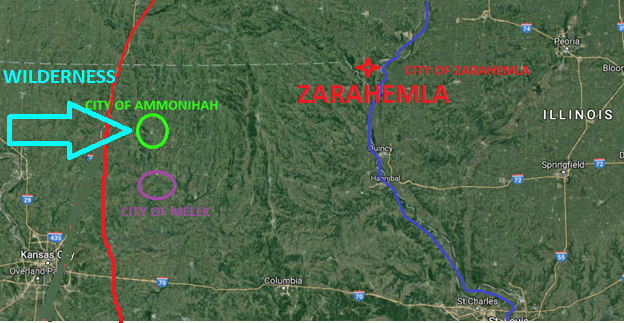 Book of Mormon Evidence: Alma Chapter 16 BOM Map