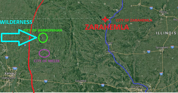 Book of Mormon Evidence: Alma Chapter 16 BOM Map