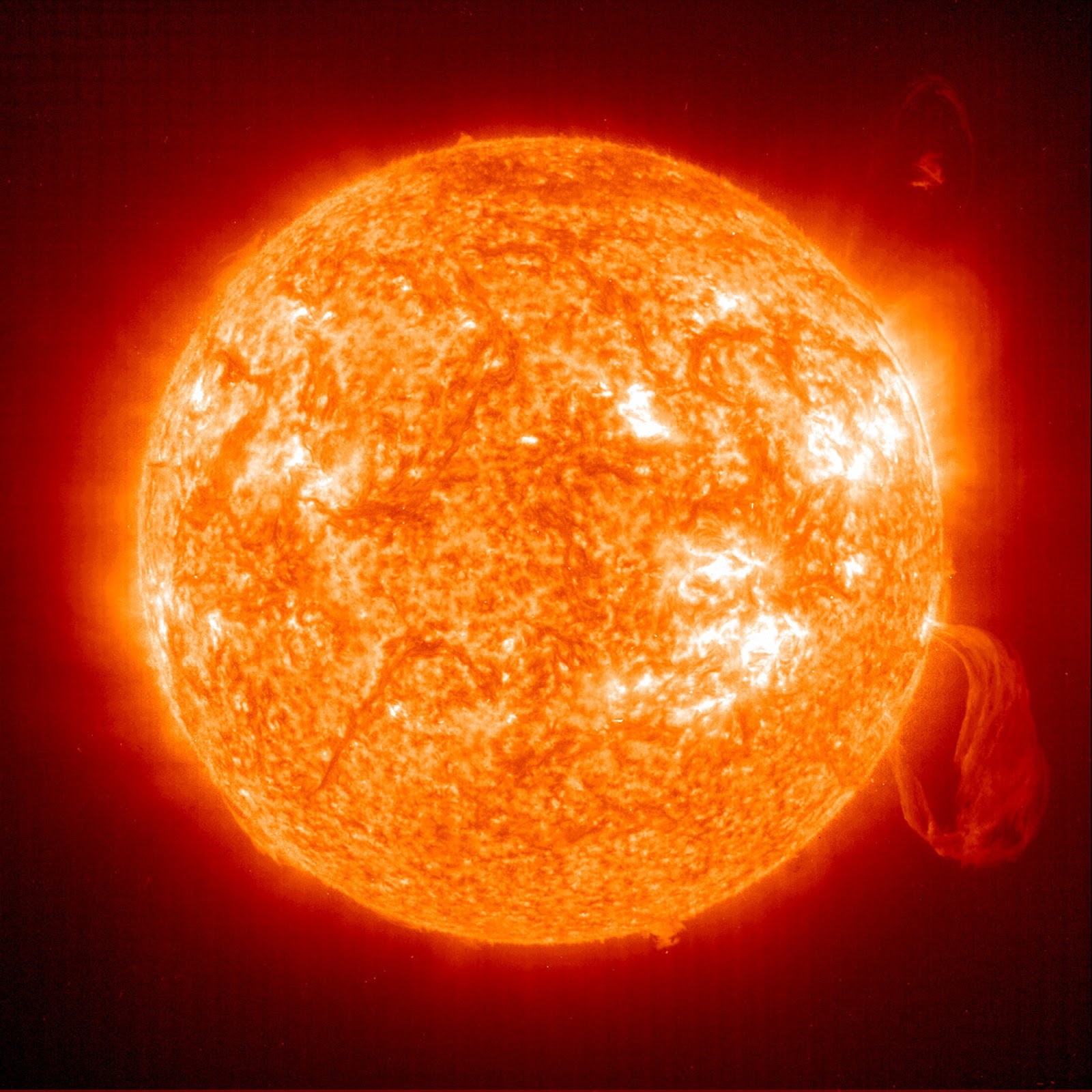 Bulbous Solar Prominence | Earth Blog