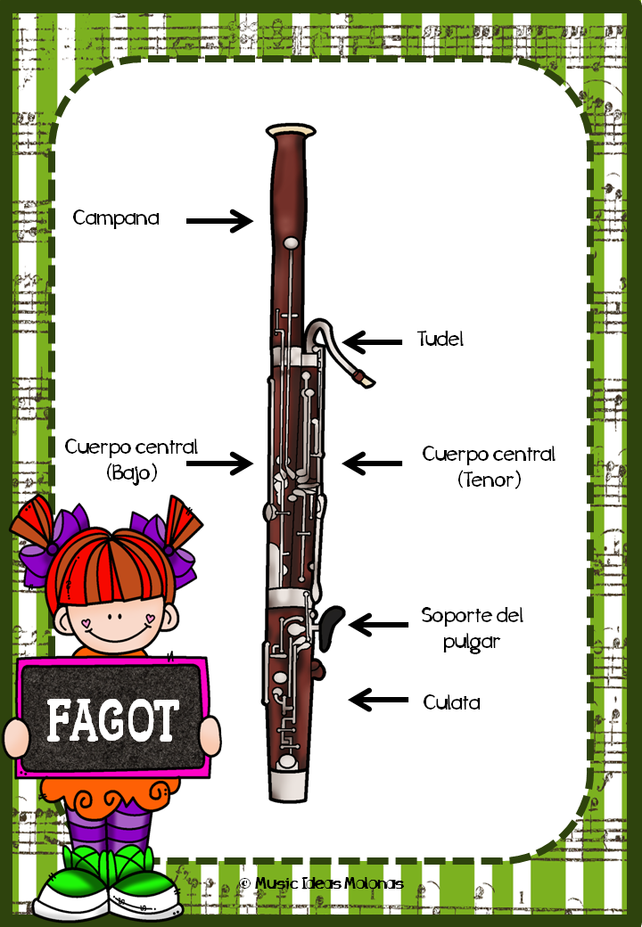 FAGOT Instrumento de viento madera [Music Ideas]