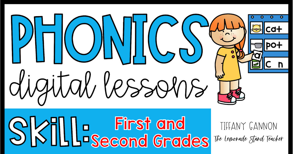 Digital Phonics Lessons Slides | The Lemonade Stand