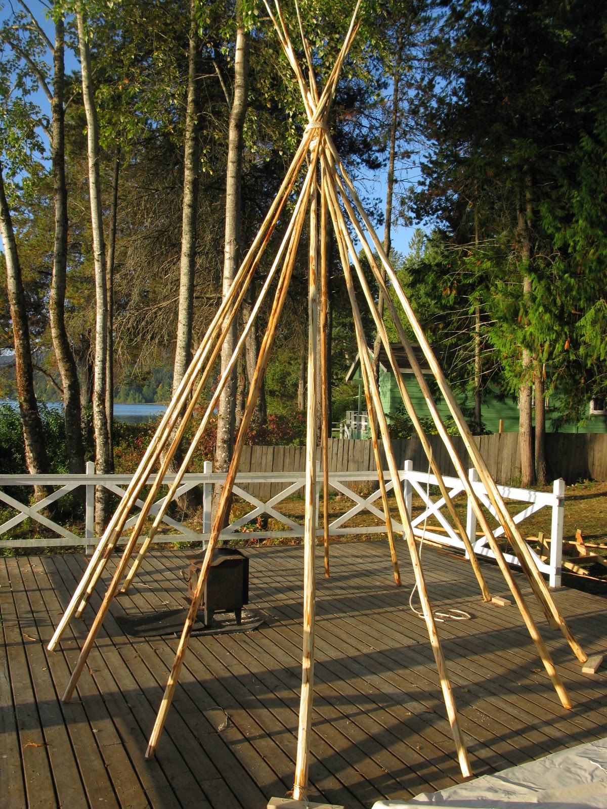 RavenWoods Adventures: Tipi Workshop and Summer Home