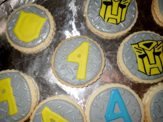 Transformer Sugar Cookies - Jordan's Easy Entertaining