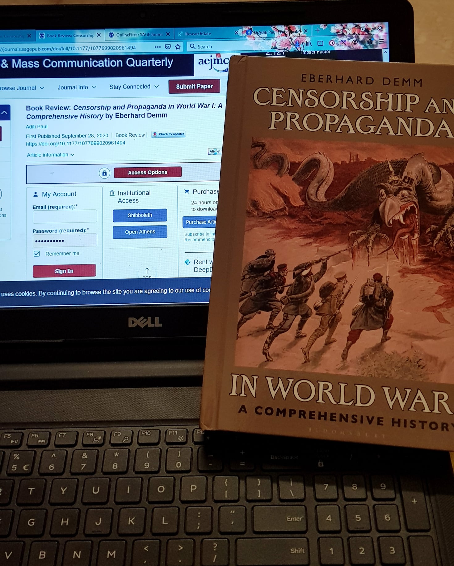 Book Review: Censorship and Propaganda in World War I: A Comprehensive ...