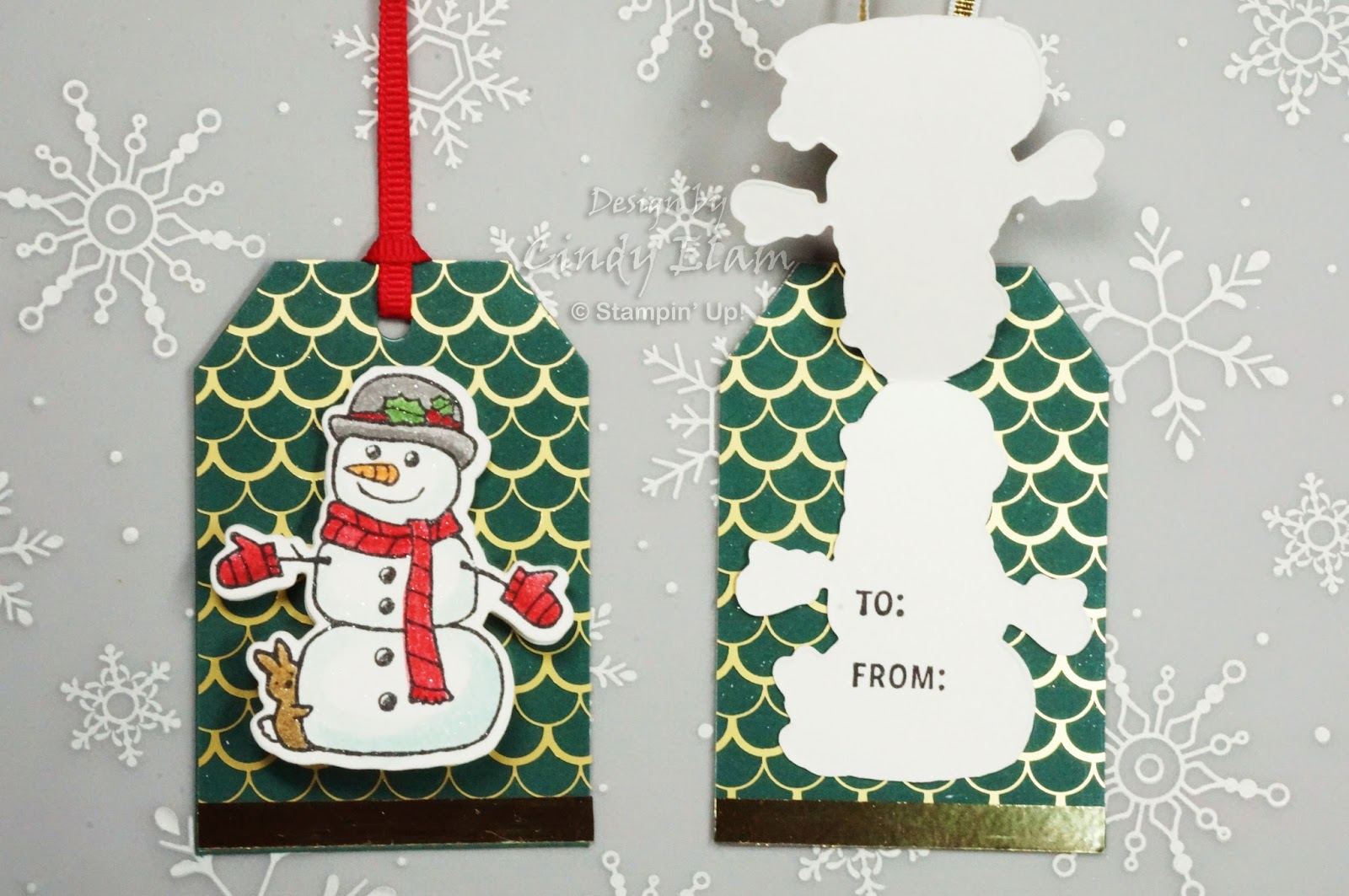 Heart's Delight Cards: Twelve Days of Christmas TAGS, Day 12