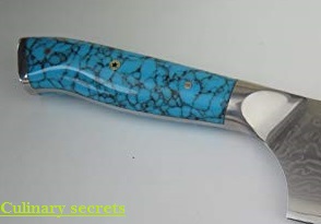 Chef Knife anatomy | Kitchen knives materials |Types of knives handle ...