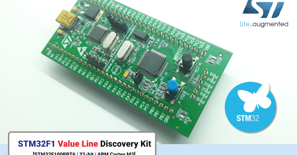 STM32F1 Value Line Discovery Kit | Robotics University