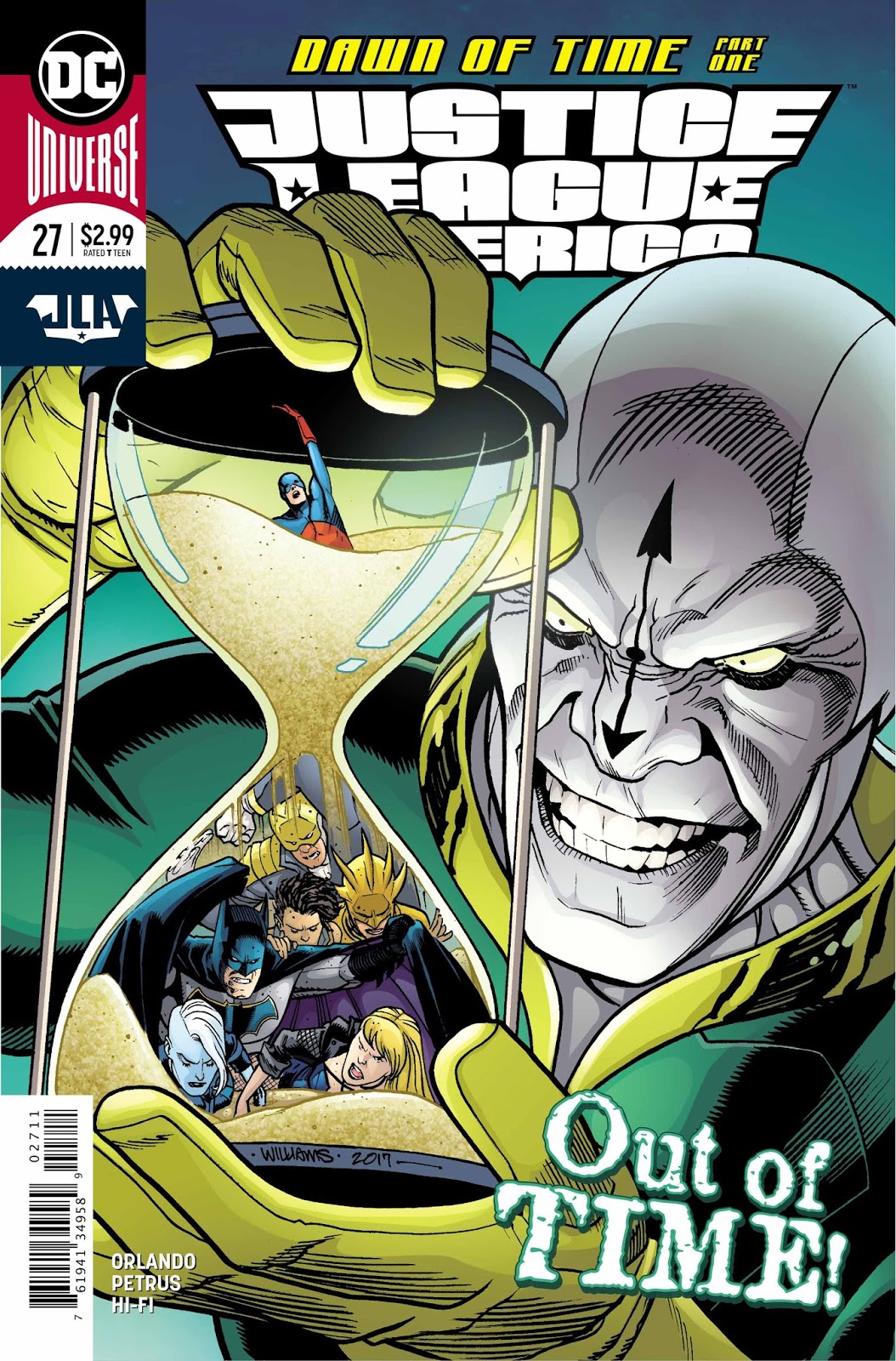 Weird Science DC Comics: Justice League of America #27 Review