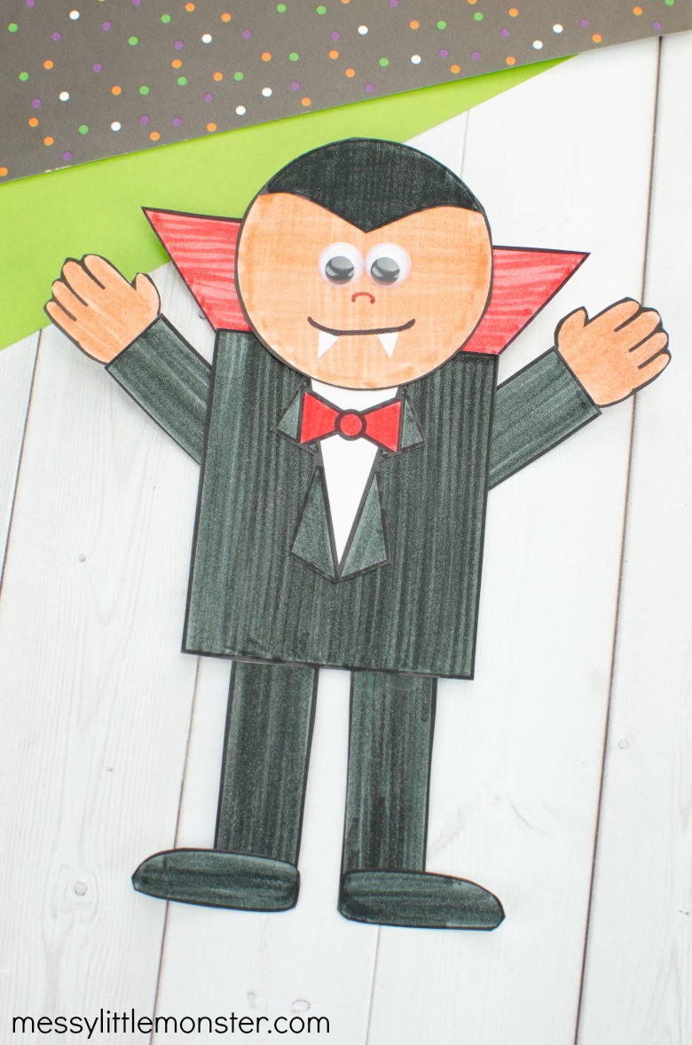 Halloween Mix & Match Paper Crafts for Kids (template included ...