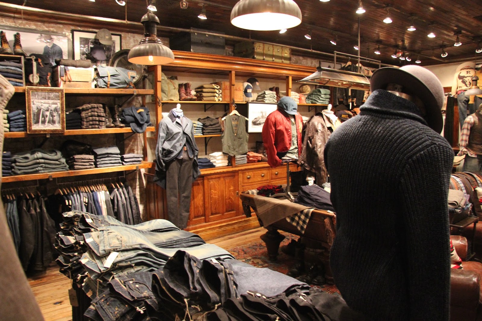 CHAD'S DRYGOODS: INSIDE THE RRL STORE, NEW YORK