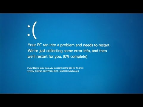 how to fix system thread exception not handled windows 10 ~ Artikel ...