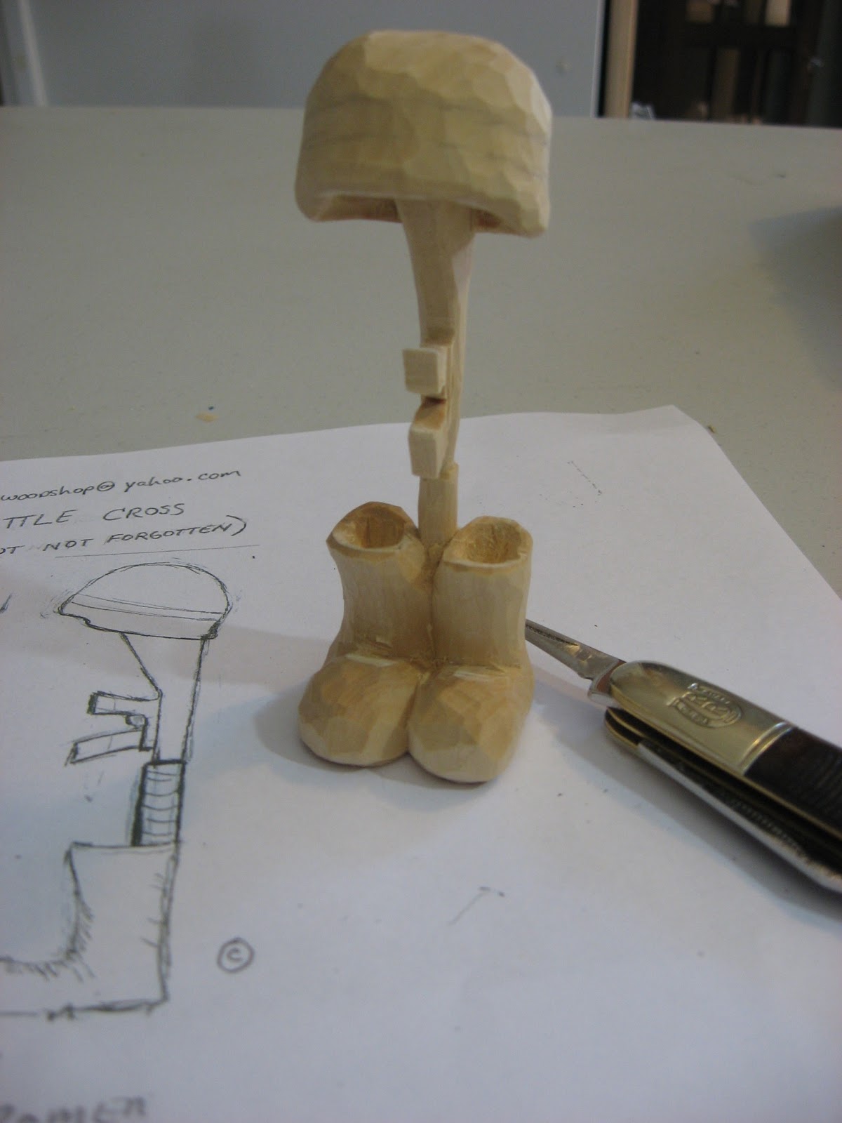 carverswoodshop: BATTLE CROSS PATTERN AND SOME PHOTOS OF THE ...