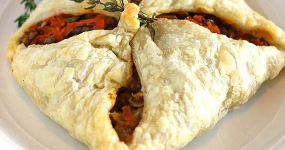 Lentil Puff Pastry Pockets - The Most Delecious Recipes