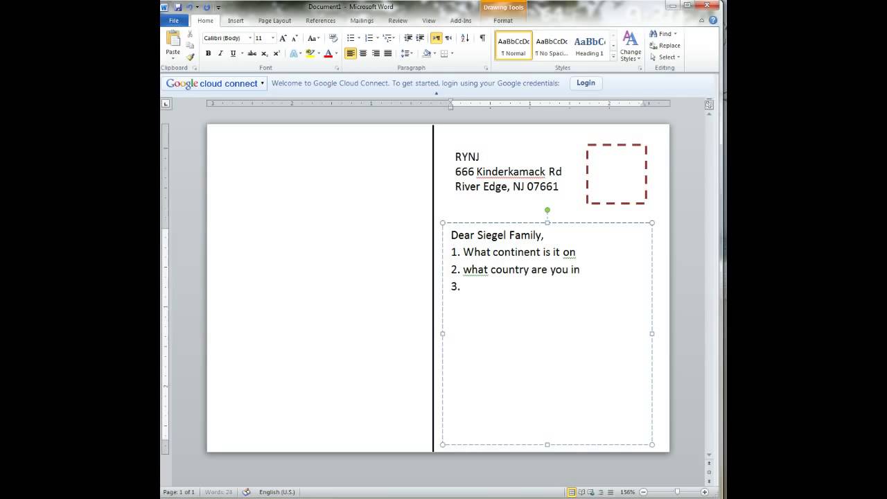 Creating A Postcard In Word Medical Resume creating-a-postcard-in-word-medical-resume