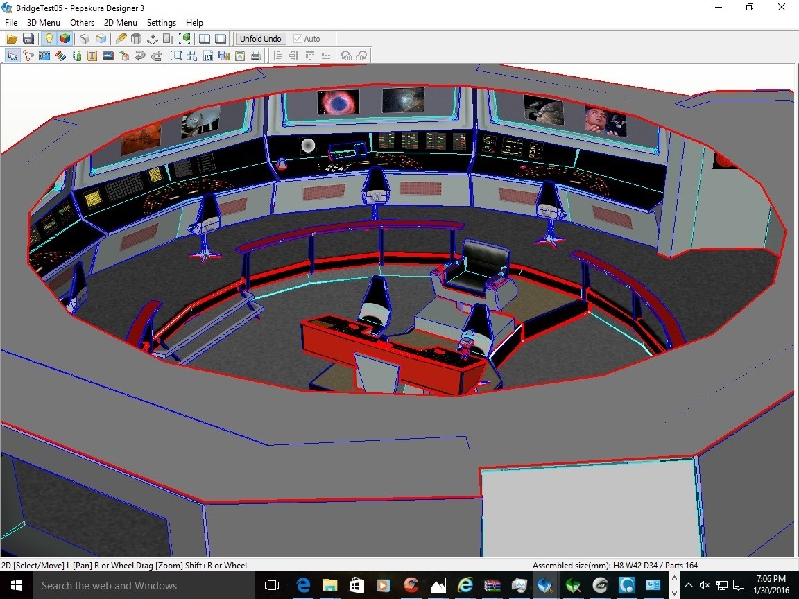 KirkTrekModeler's Model Blog: The ELEVEN FOOT MODEL PROJECT!