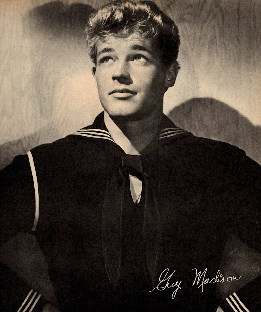 A VERY LUSH BUDGET: TEEN IDOL: GUY MADISON From my personal scrapbook