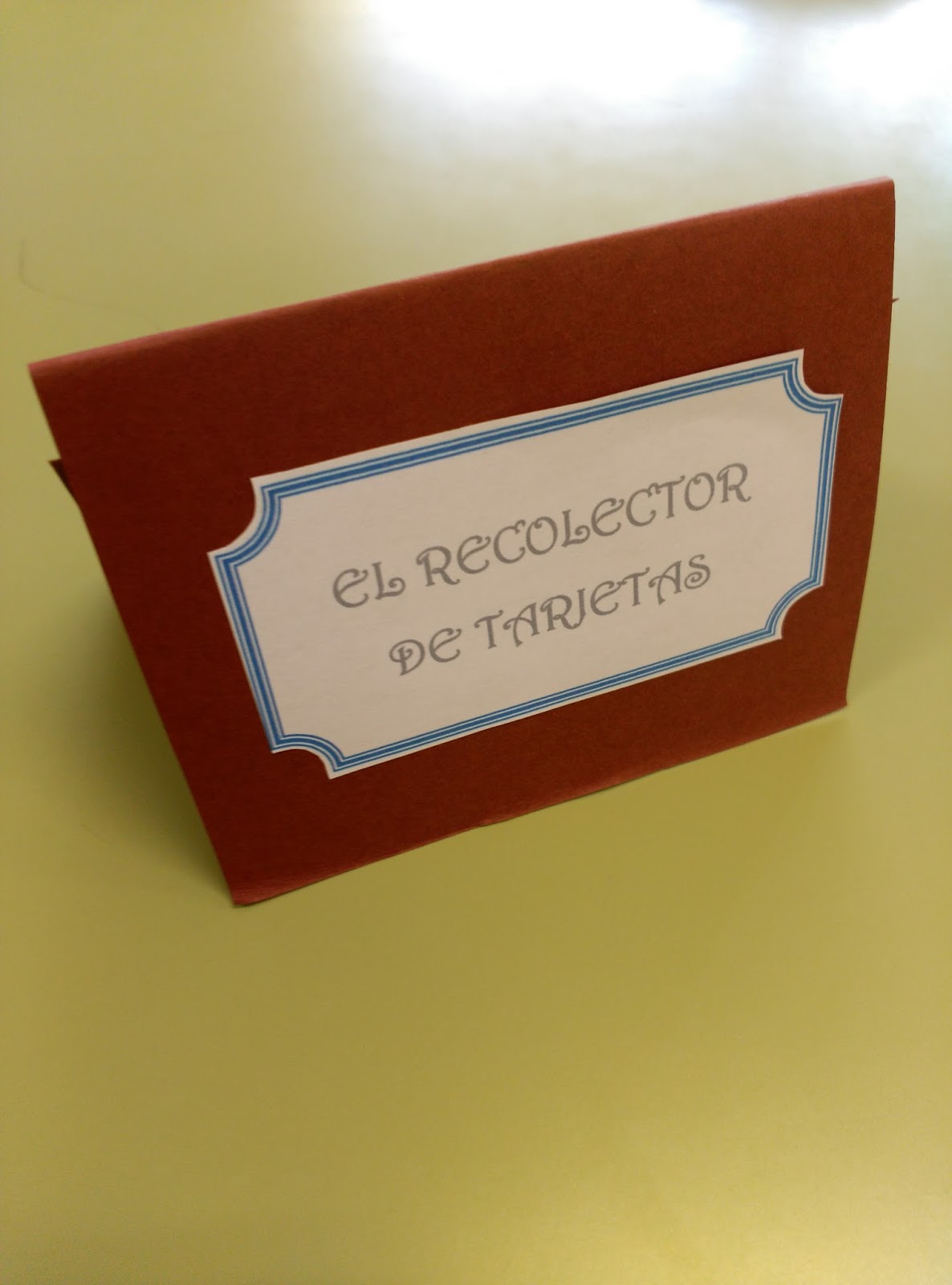 Penélope, la Sirena Cuentista: EL RECOLECTOR DE TARJETAS. Juego de ...