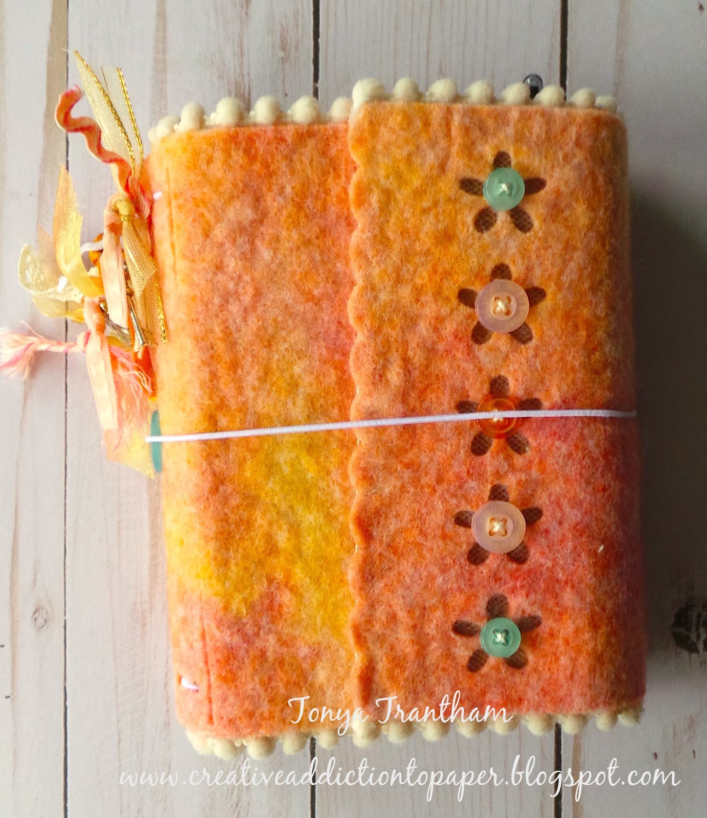 Creative Addiction to Paper: Eileen Hull: Peaches and Cream Felt ...