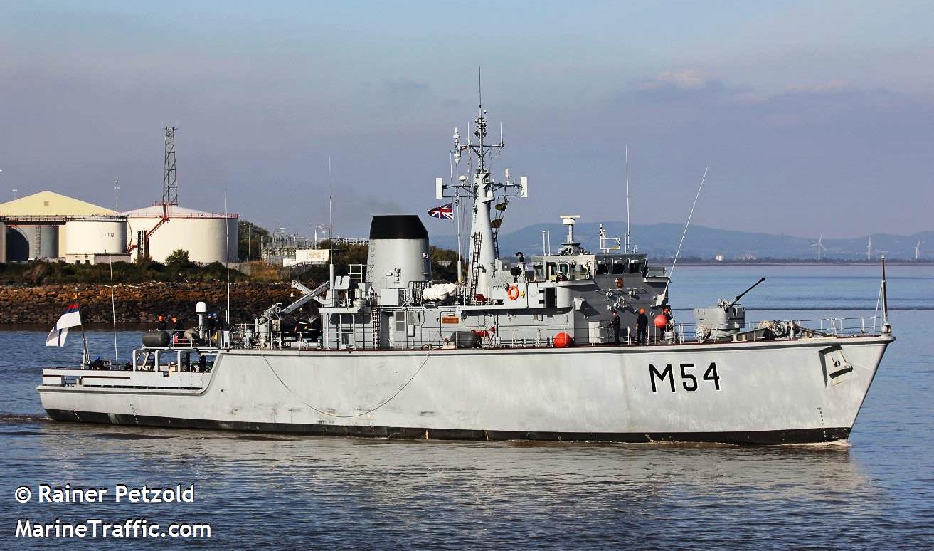 Блог Владимира Пелевина: Минный тральщик LNS Kursis M54 ВМС Литвы ...