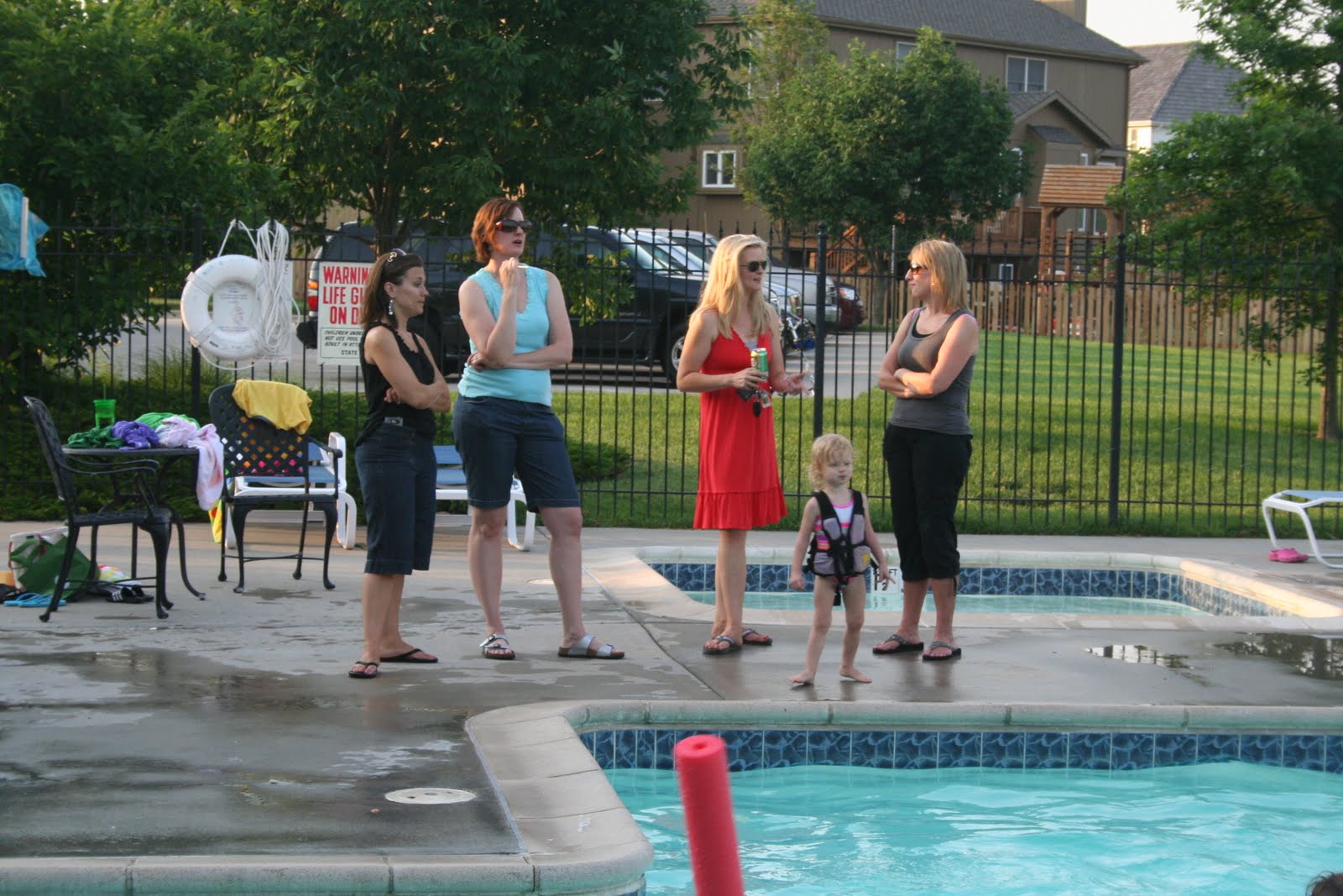 Between the Screams: 1st Grade Pool Party!