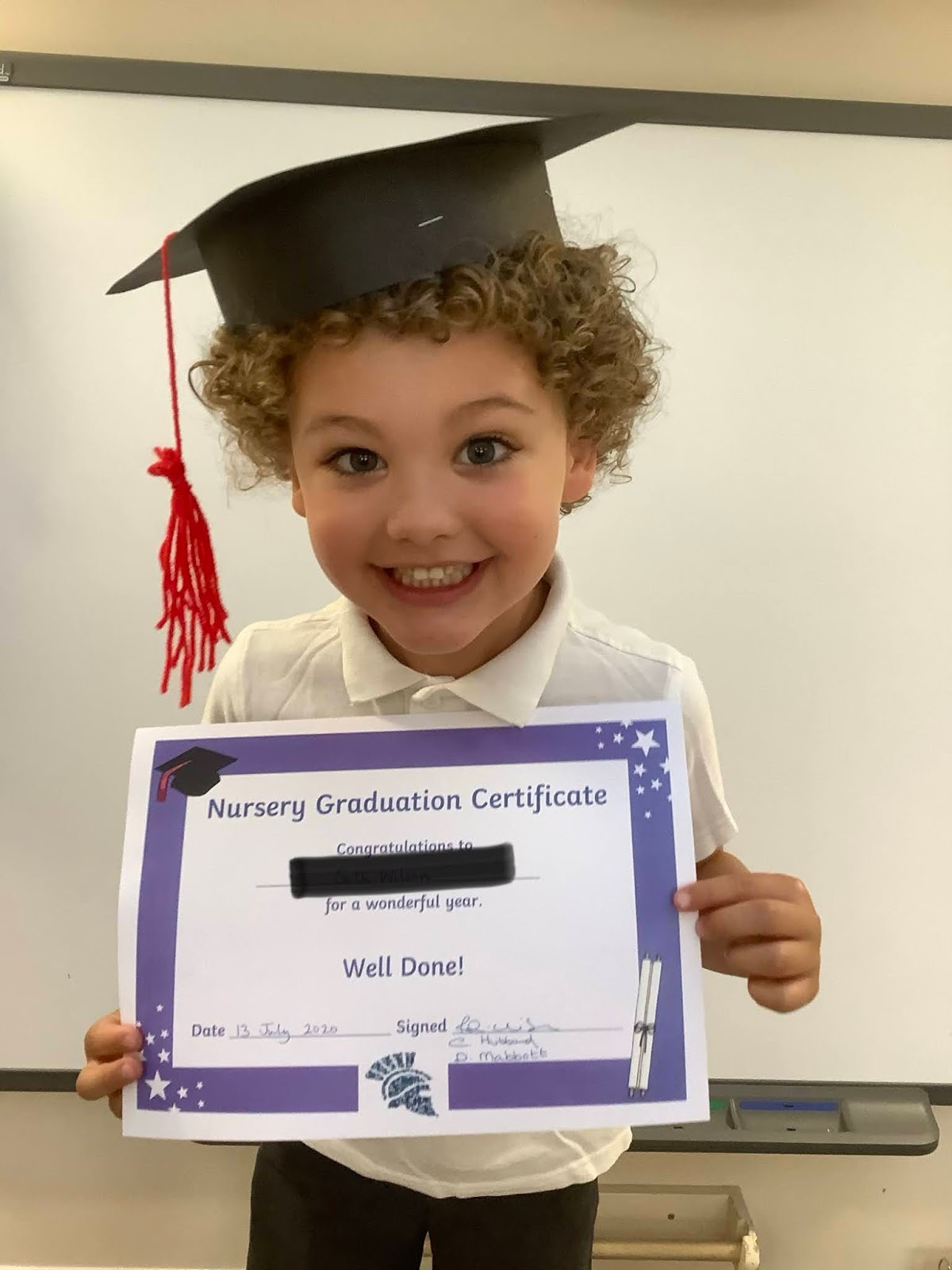 EYFS: NURSERY GRADUATION 2020