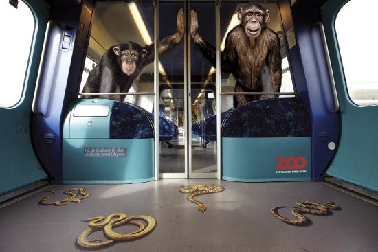 Curiosidades del Mundo: El curioso Snake Bus del Zoológico de Copenhague.