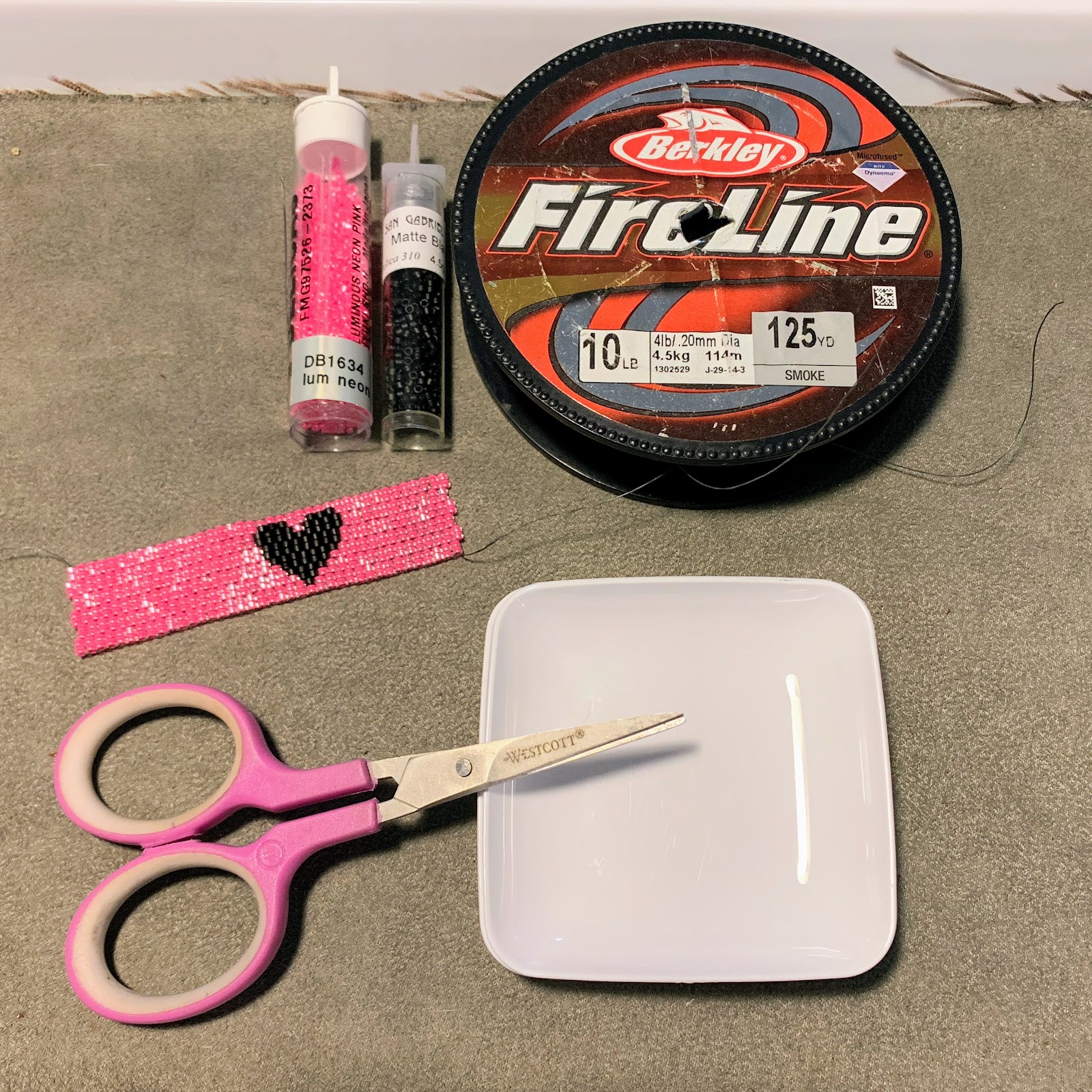 Lisa Yang Jewelry : 2 Drop Peyote Heart Pattern and Ring Tutorial