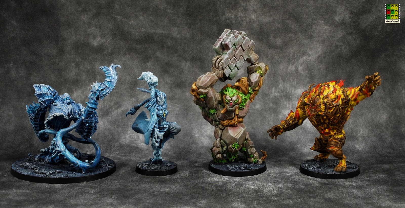 KRYPTA KRÓLÓW: Massive Darkness Elementals Enemy Box / Doors & Bridges