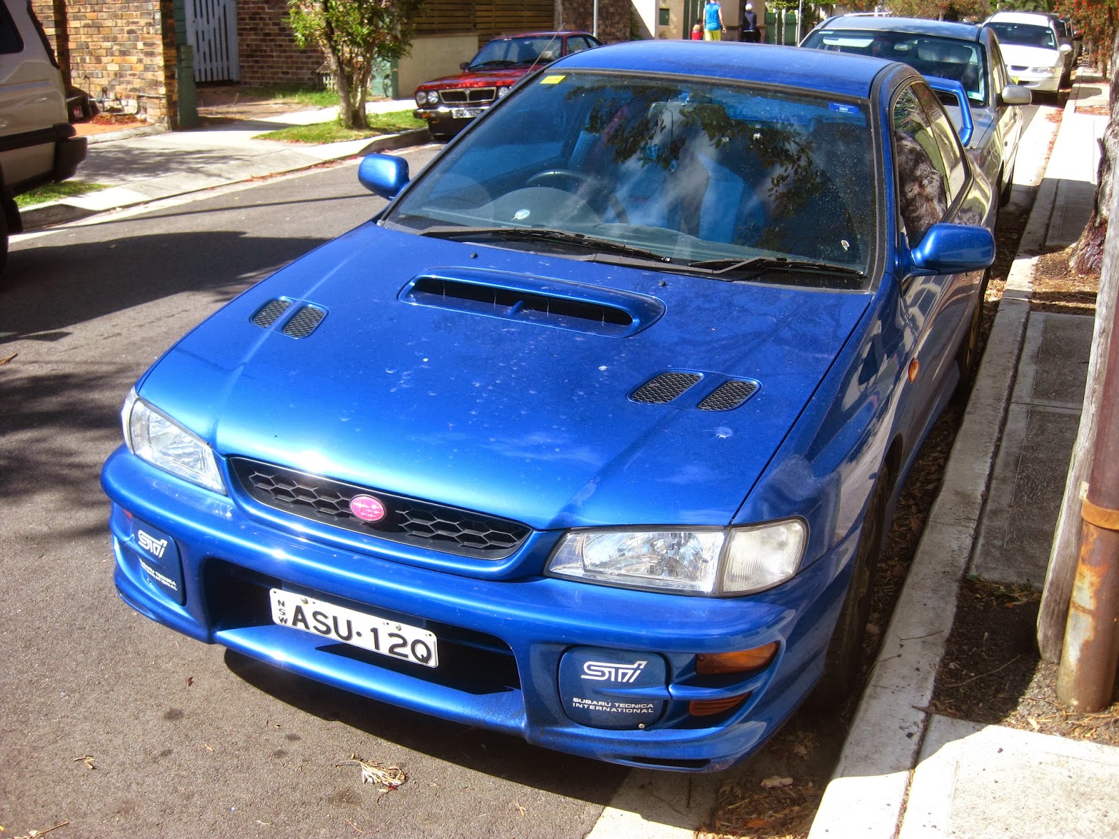 Aussie Old Parked Cars: 1999 Subaru Impreza WRX STI Coupe