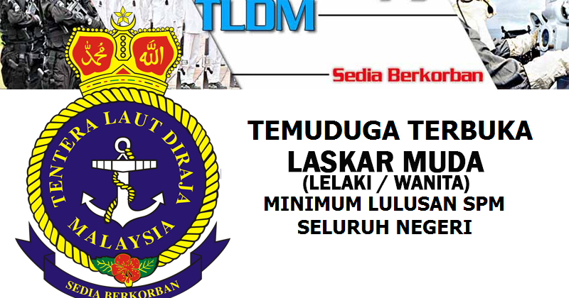 Temuduga Terbuka Laskar Muda TLDM Lulusan SPM Terkini | Panas