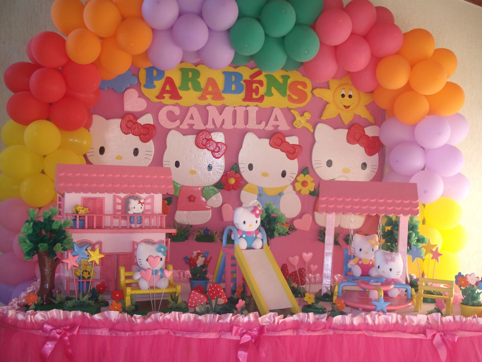 Dalva Festas: Tema: Hello Kitty
