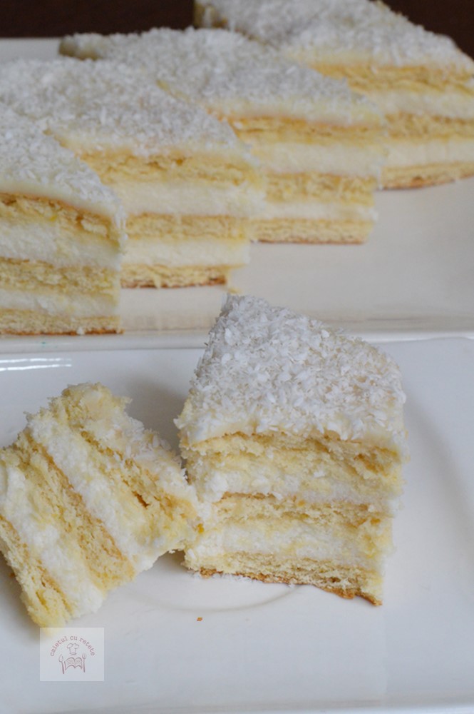 Prajitura Alba ca zapada - CAIETUL CU RETETE