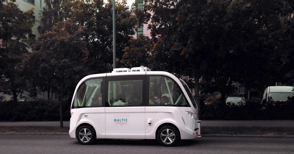 Robot Bus - Usando o Transporte do Futuro na Finlândia - A Casa na Mala